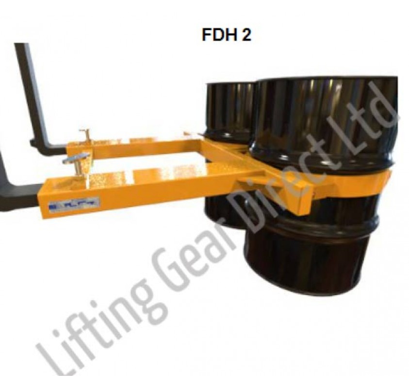 Contact FDH/U Fork Mounted Drum Handler | Fork Lift Drum Lifting Solutions